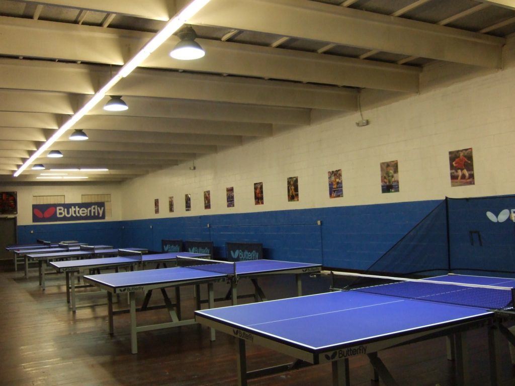WAB CLUB FEATURE: Washington DC Table Tennis Center - Butterfly Table ...