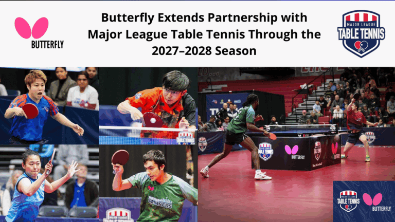 Butterfly Extends Partnership With Major League Table Tennis Through ...